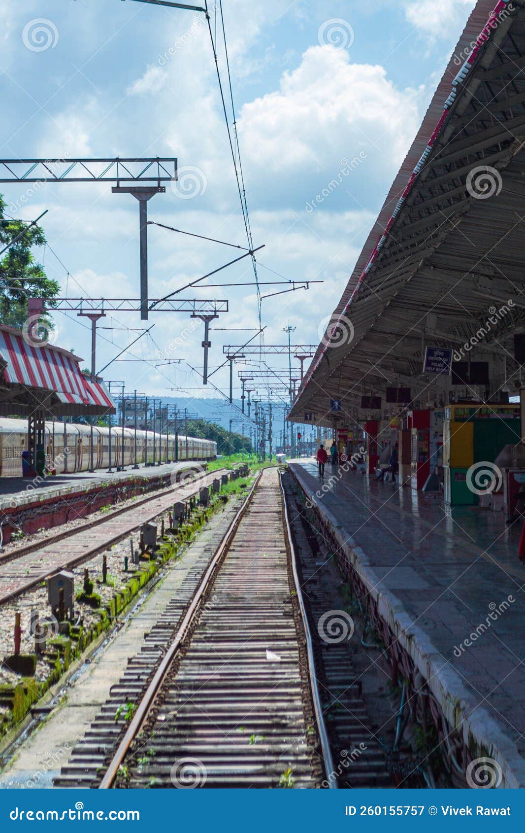 Dehradun Railway Station stock image. Image of dehradun - 260155757