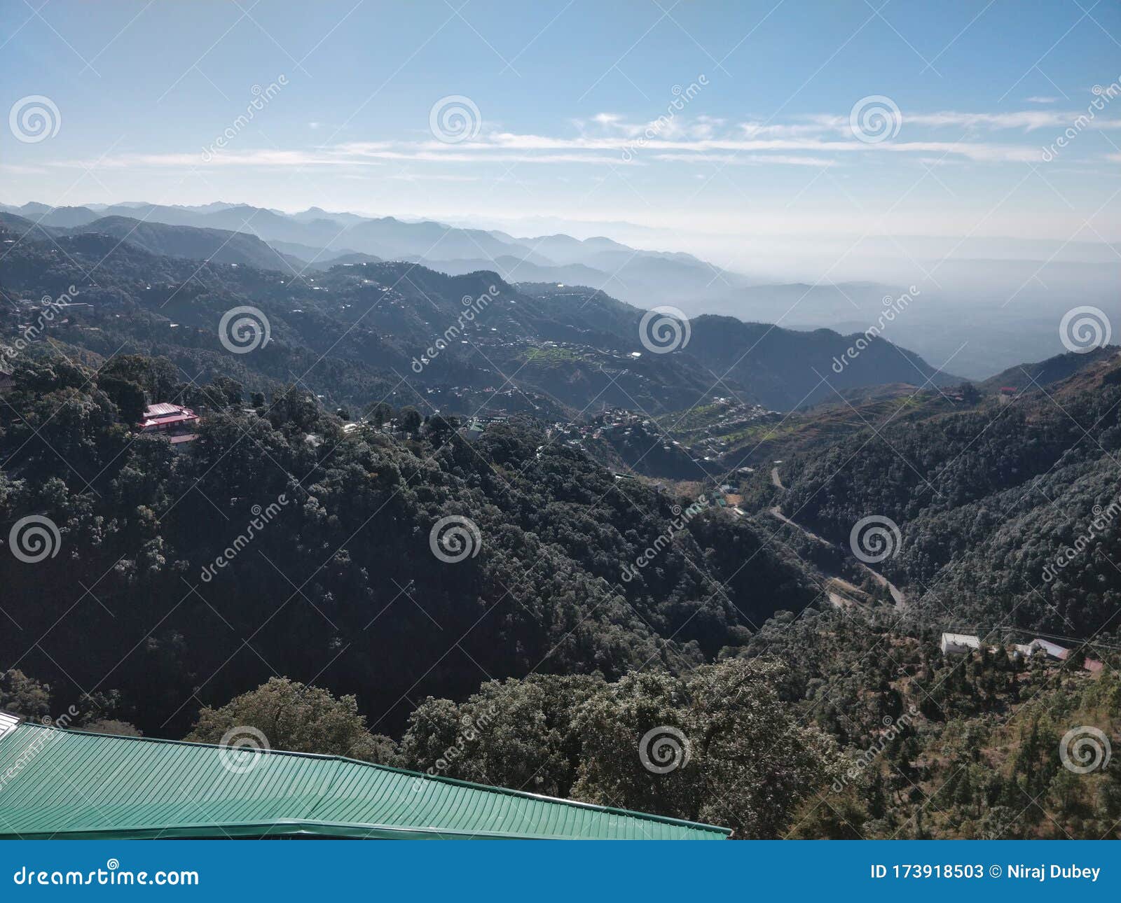 Dehradun Uttarakhand View from Mountain Nature Stock Image - Image of ...