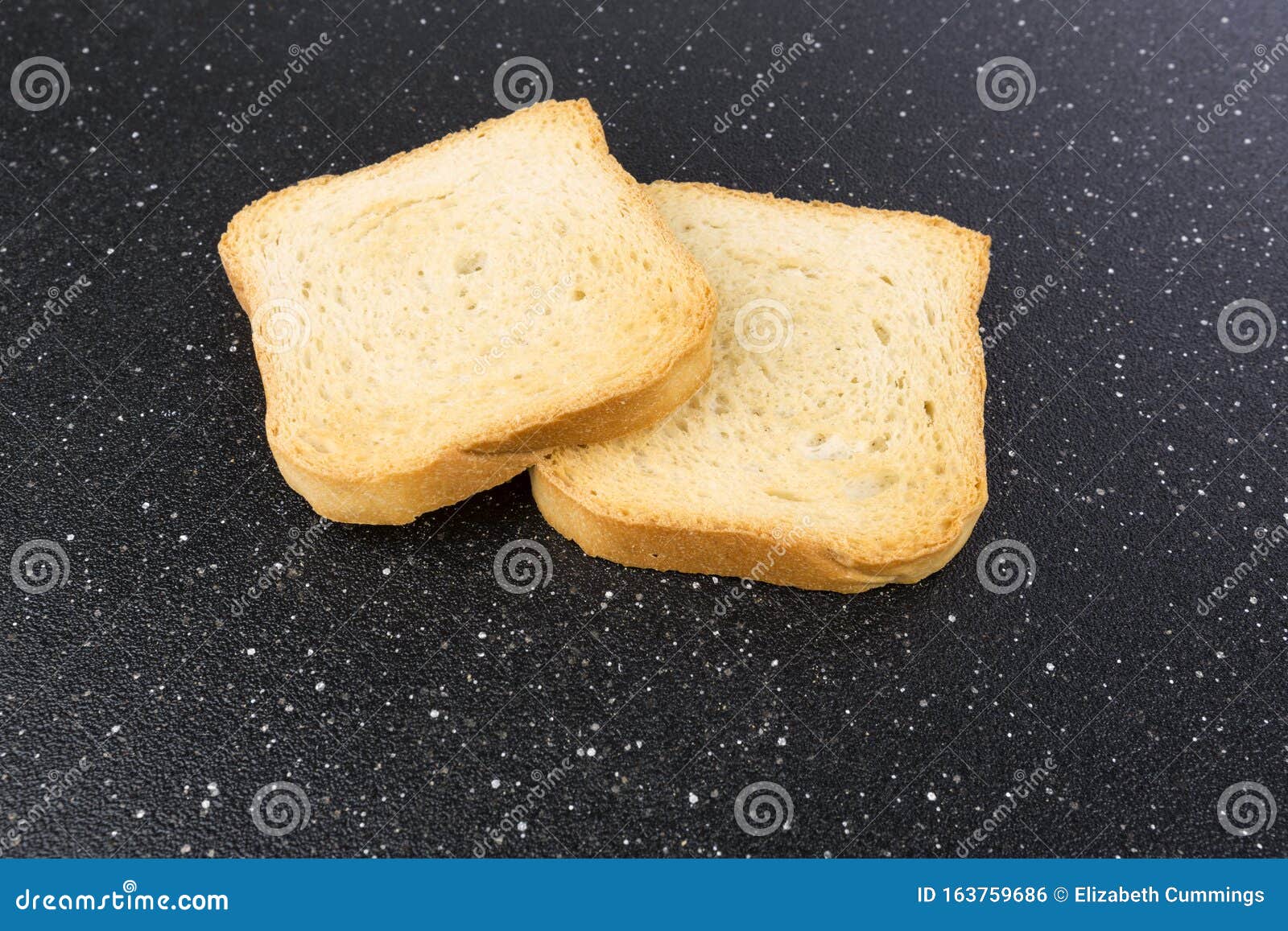 Dehydrated Small Toast Crostini Crackers for Breakfast or Desserts ...