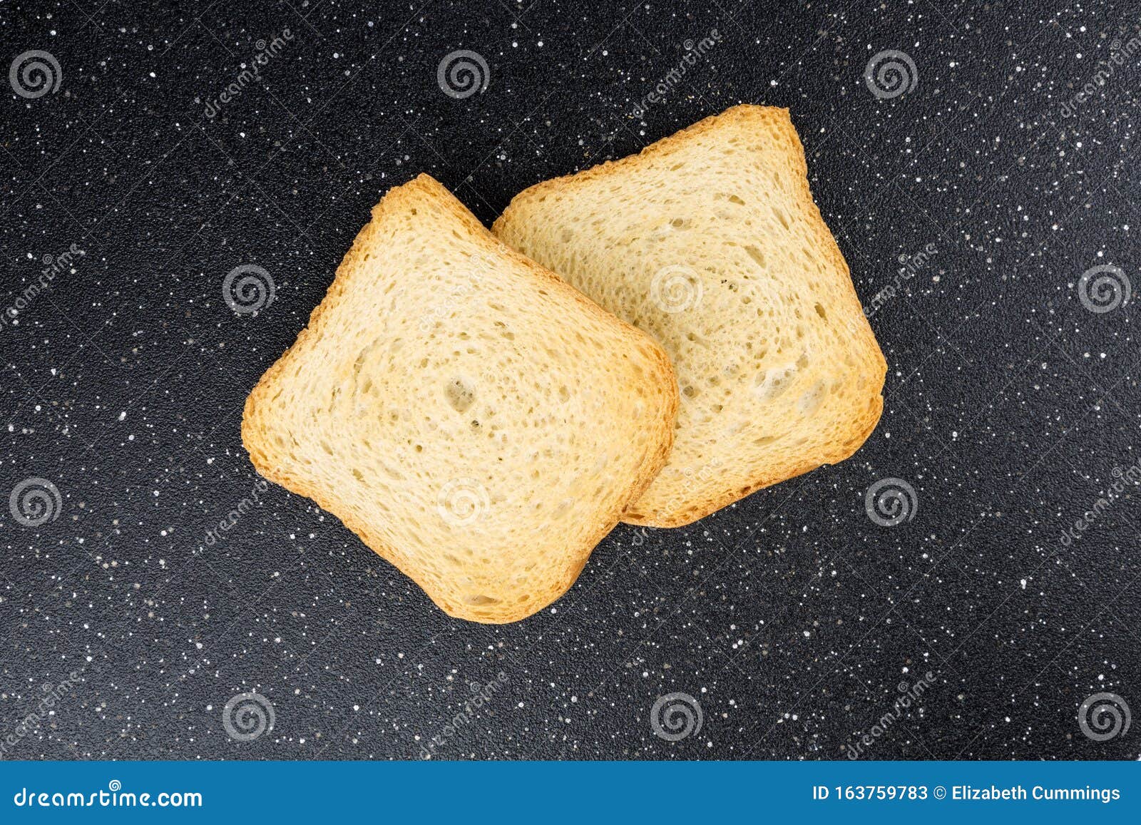 Dehydrated Small Toast Crostini Crackers for Breakfast or Desserts ...