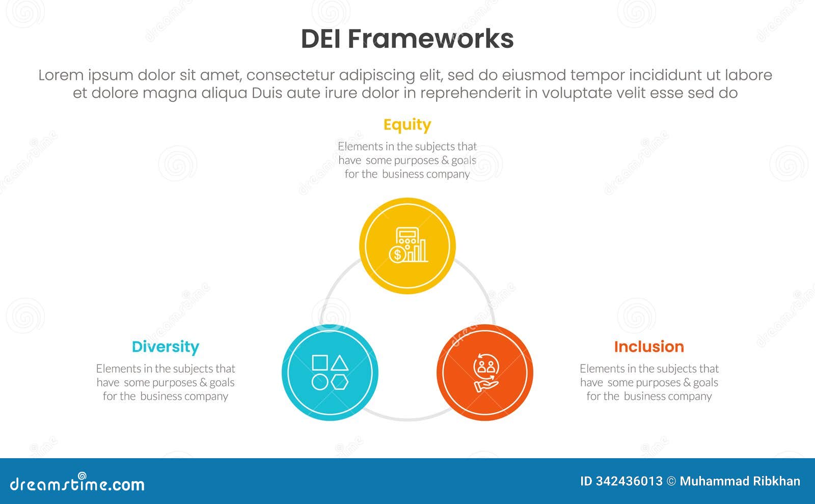 ESG Frameworks Infographic Concept For Slide Presentation With Triangle ...