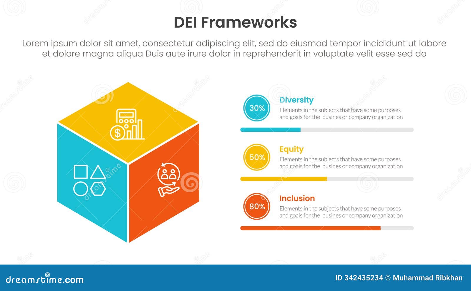 Circle Progress Bar. Vector Isolated Illustration. Round Loading ...