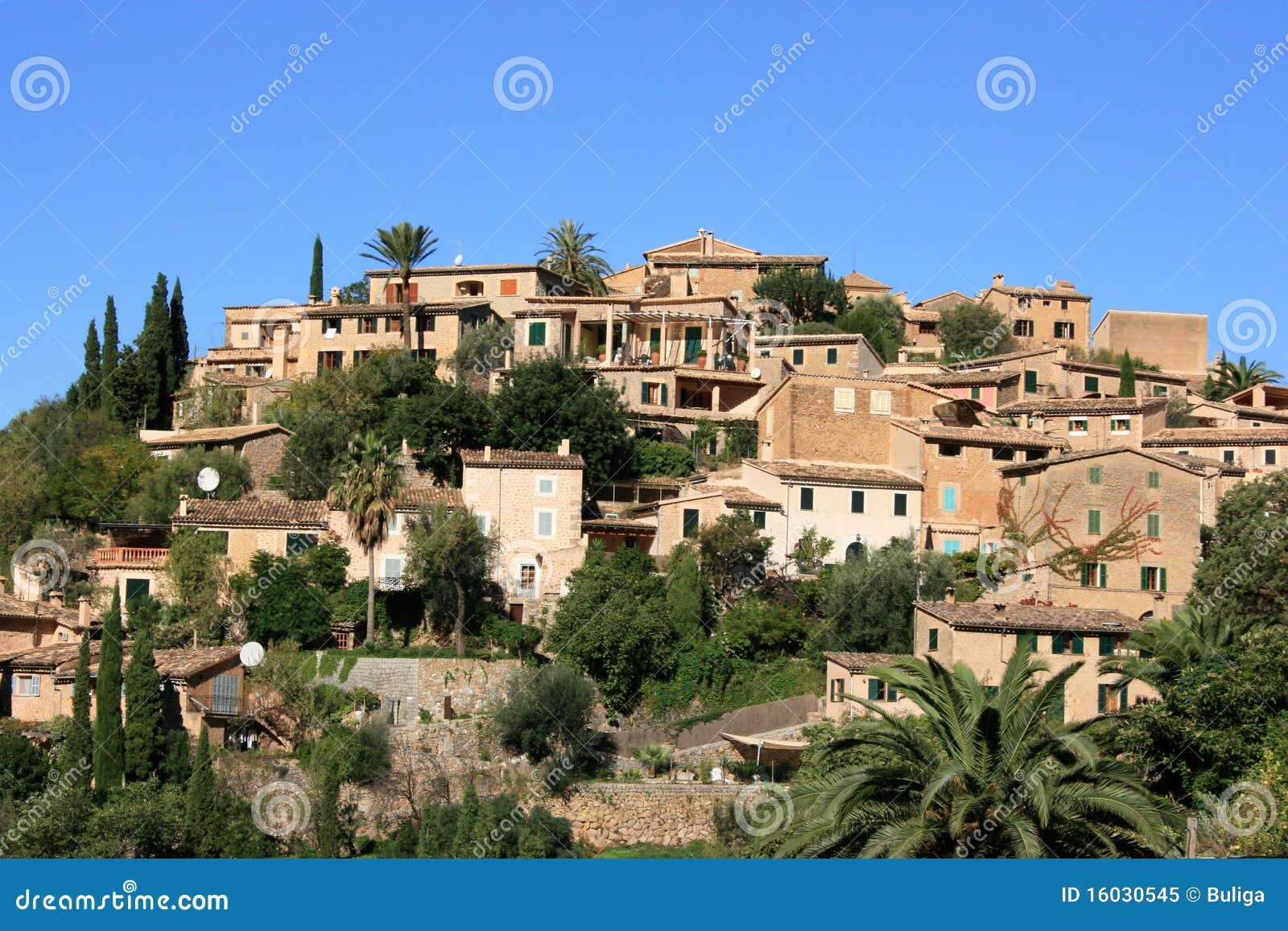 Deia stock image. Image of hiking, vacations, spain, sierra - 16030545
