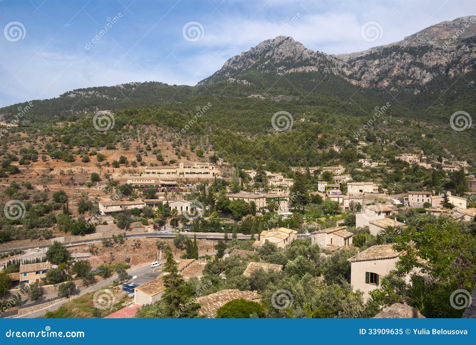 Deia stock image. Image of massif, mediterranean, island - 33909635