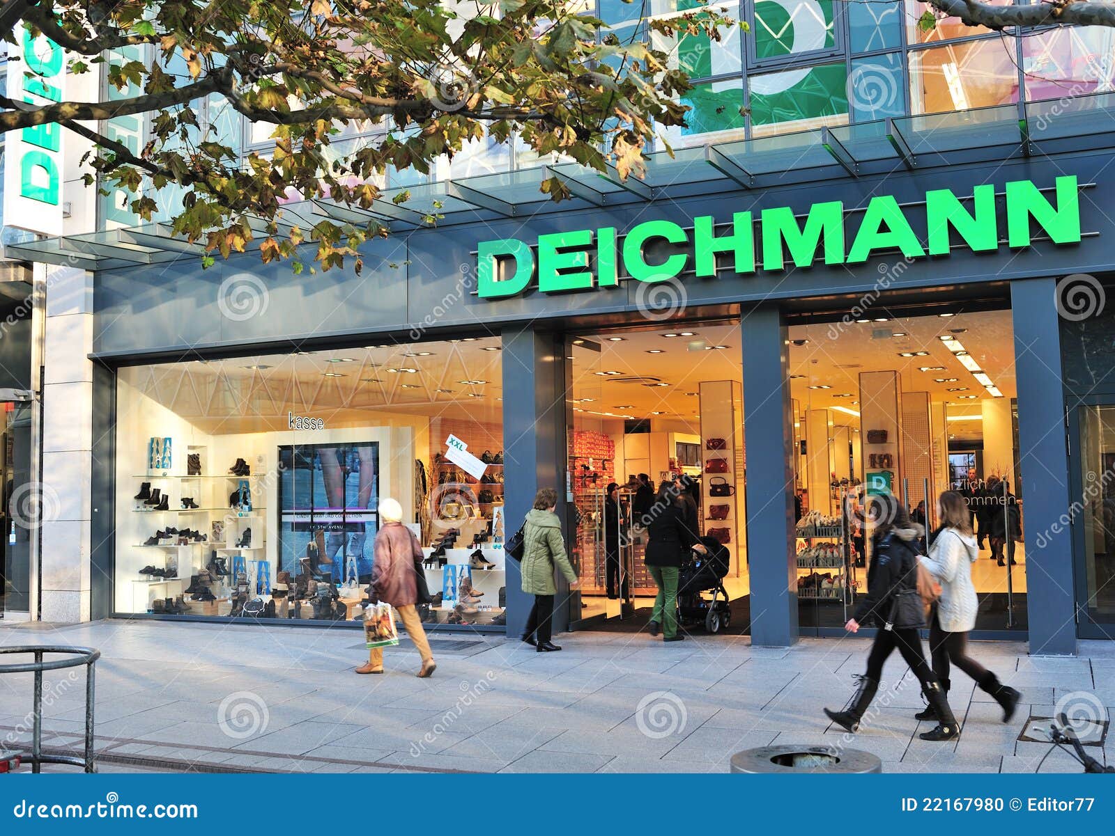 Deichmann Art Und Weisespeicher in Frankfurt Redaktionelles Bild - Bild ...