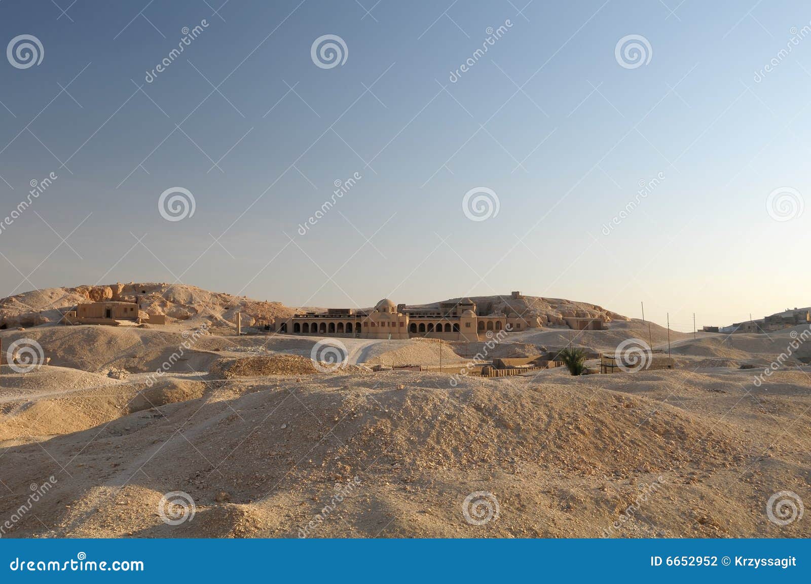 Deir el-Bahri Egypt stock photo. Image of complex, exterior - 6652952