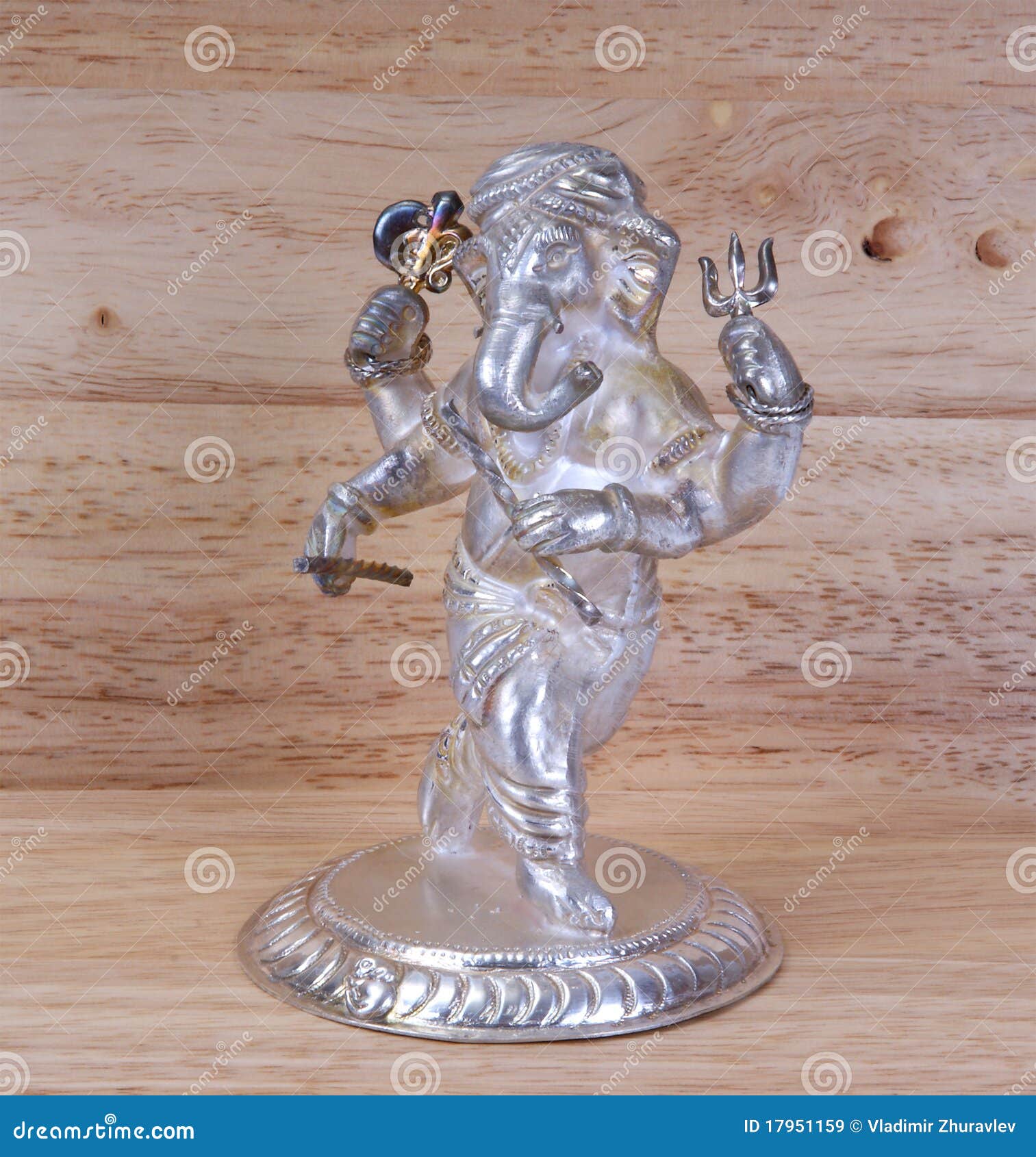 Deity Hindu God of Wisdom and Prosperity Ganesha Stock Image - Image of ...