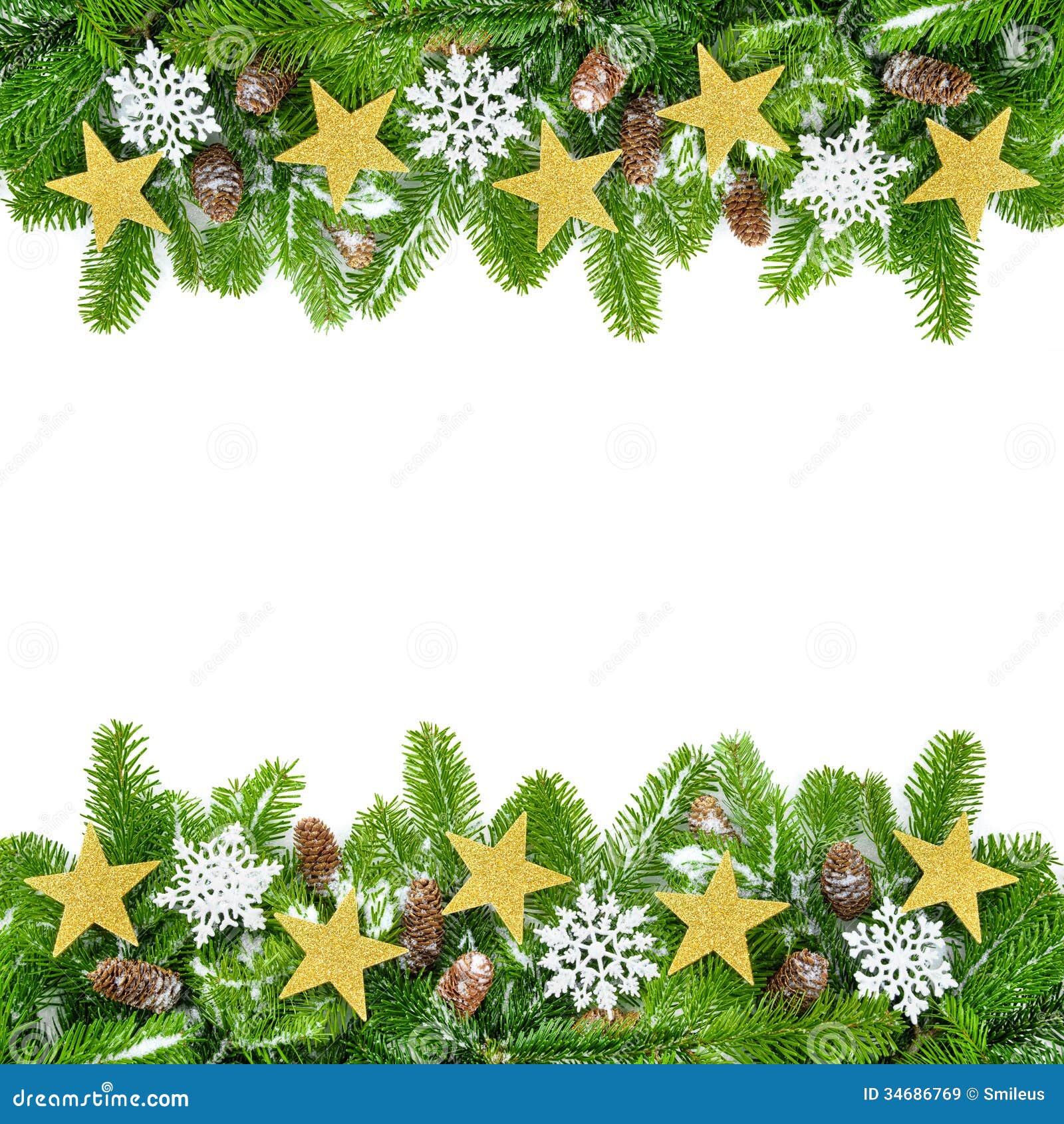 Dekorerat Granris Som En Julram Fotografering för Bildbyråer - Bild av ...