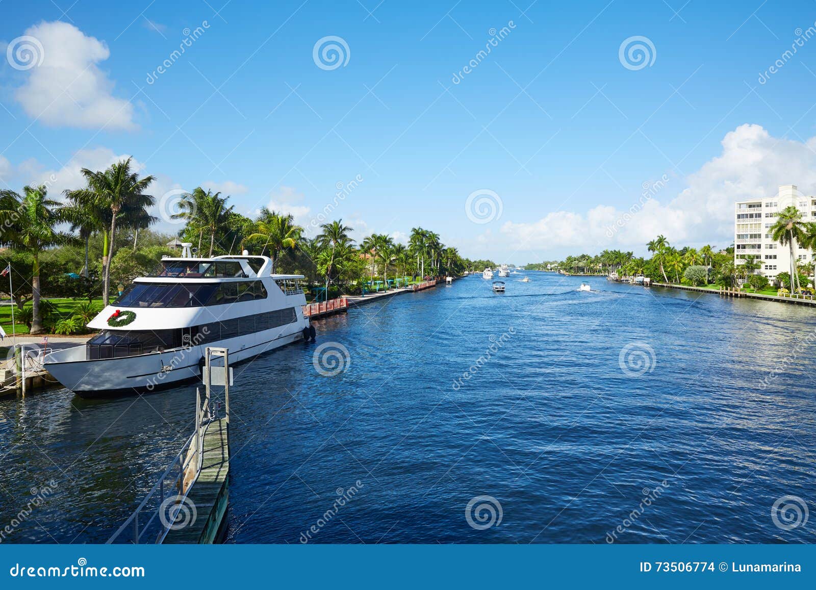 Del Ray Delray-Strand Gulf Stream Florida Stockfoto - Bild von strahl ...