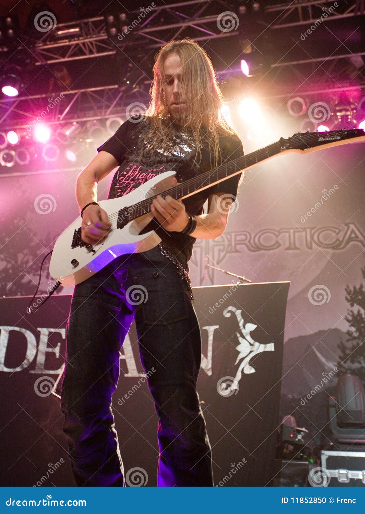 Delain Dutch Metal Band Perform in Budapest Editorial Image - Image of ...