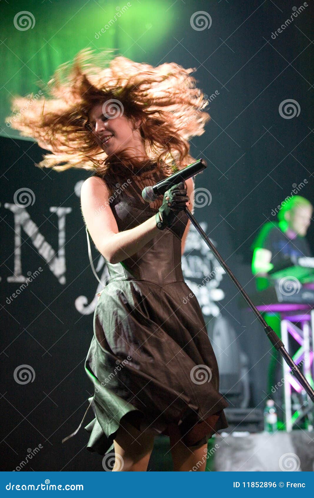Delain Dutch Metal Band Perform in Budapest Editorial Photo - Image of ...