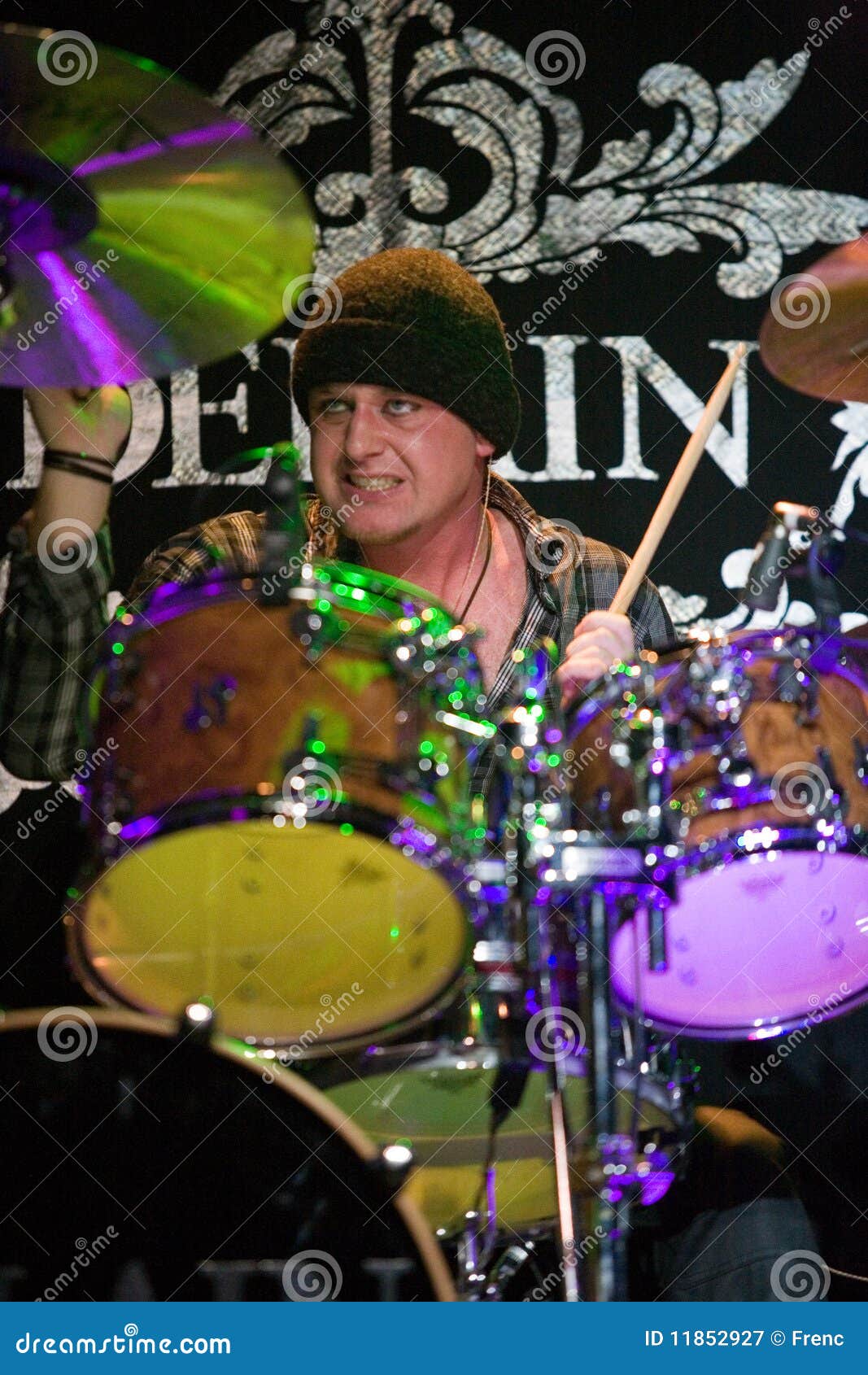 Delain Dutch Metal Band Perform in Budapest Editorial Photography ...