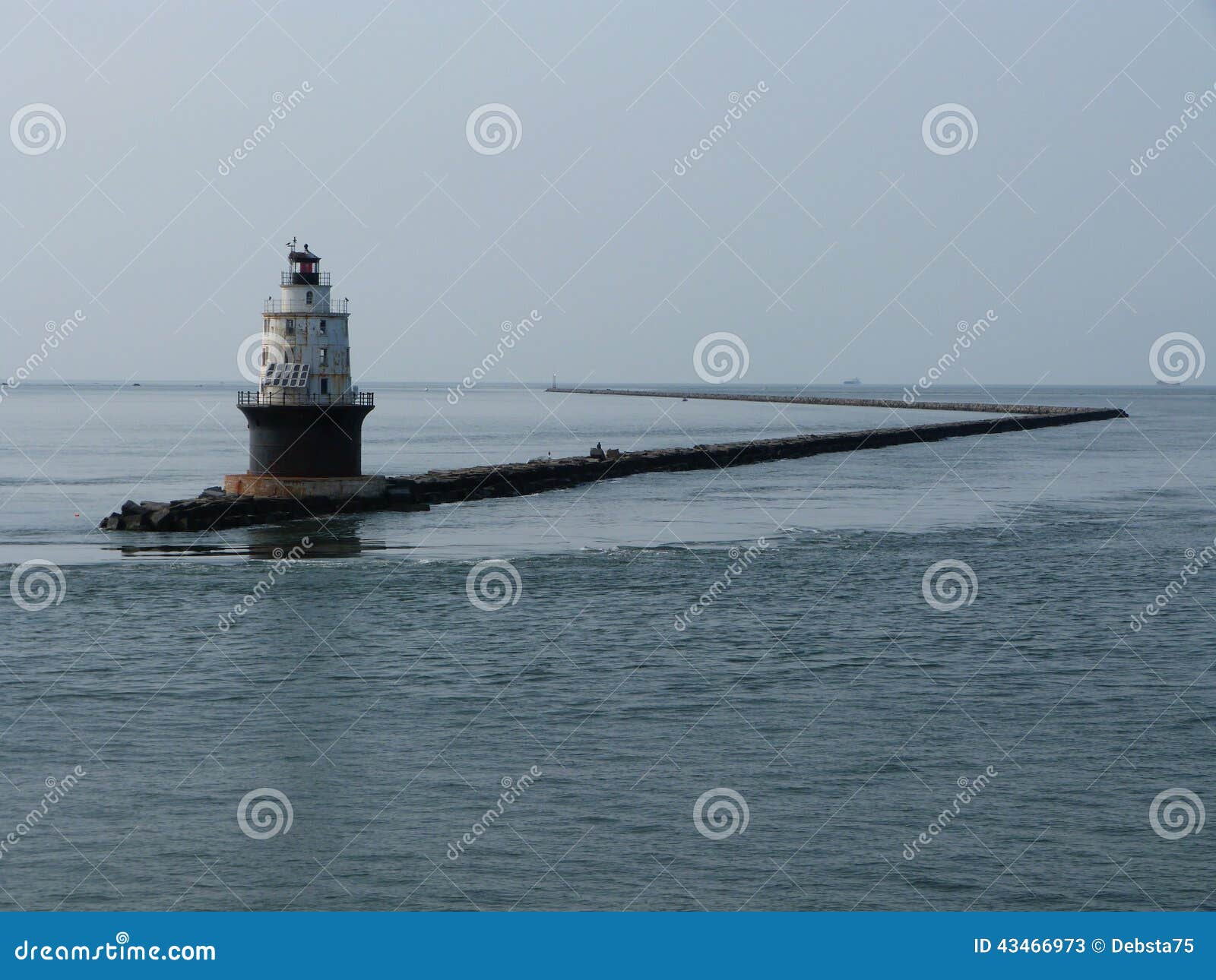 Delaware Bay Lighthouse stock image. Image of lighthouse - 43466973