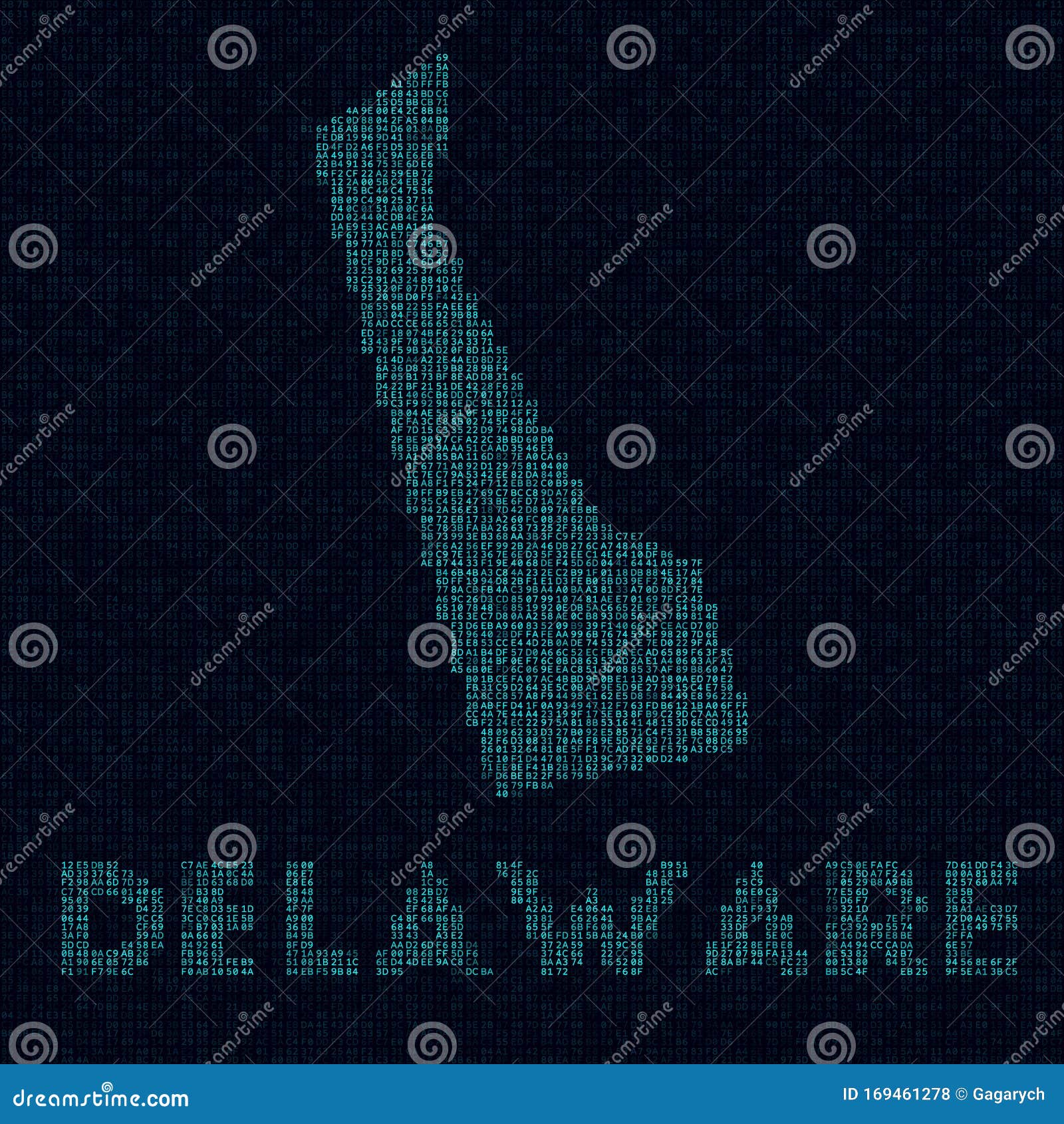 Delaware tech map. stock vector. Illustration of abstract - 169461278
