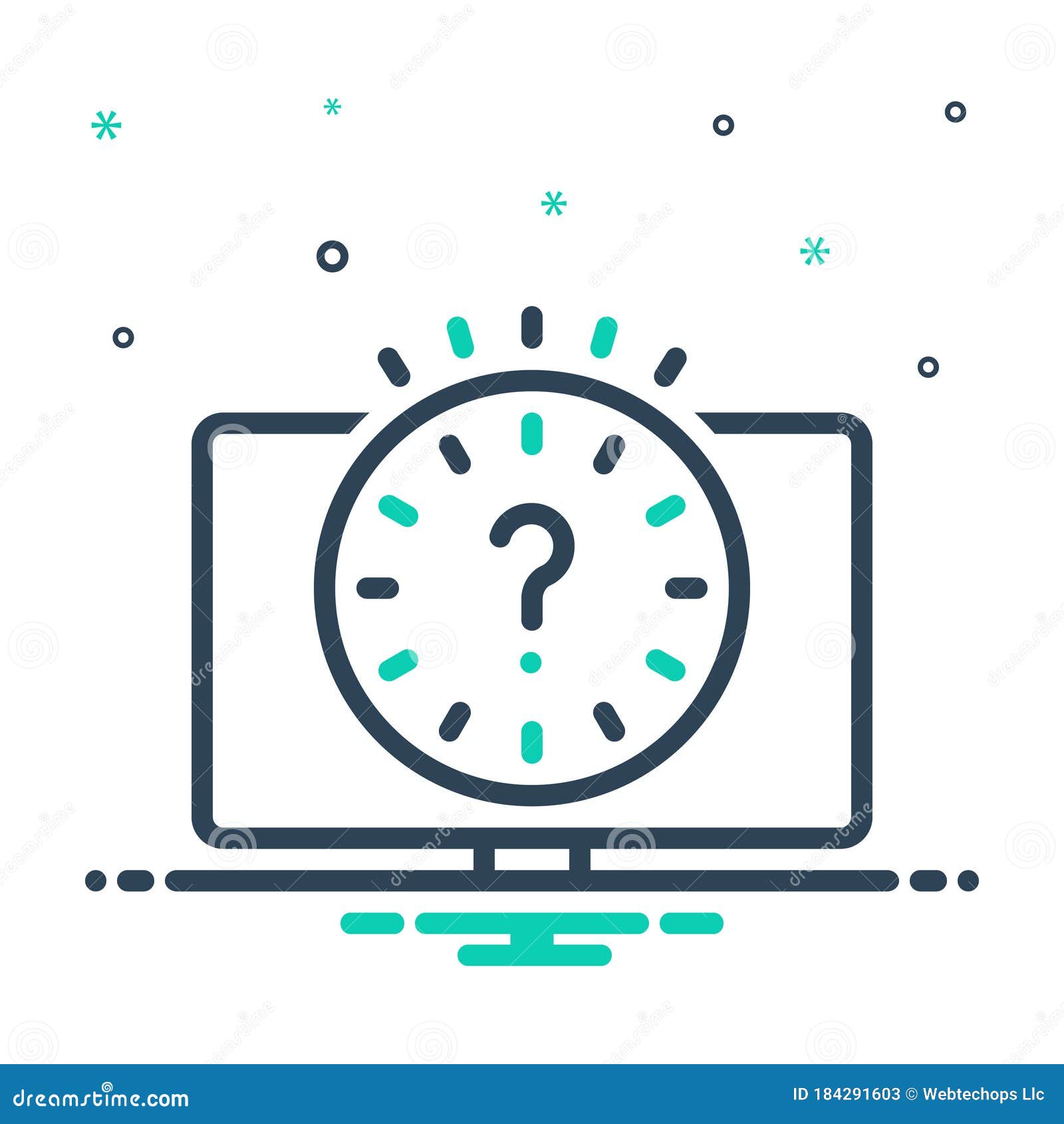 Mix Icon for Delay, Detain and Make Stock Vector - Illustration of ...