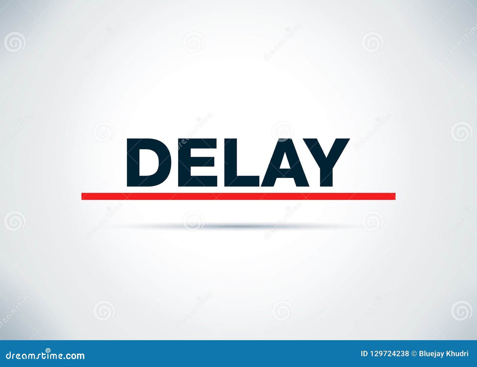 Delay Abstract Flat Background Design Illustration Stock Illustration ...