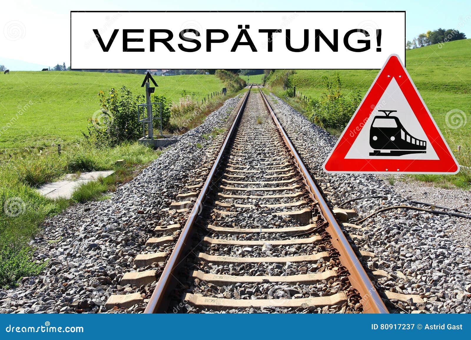 Delay with the road stock image. Image of unpunctual - 80917237