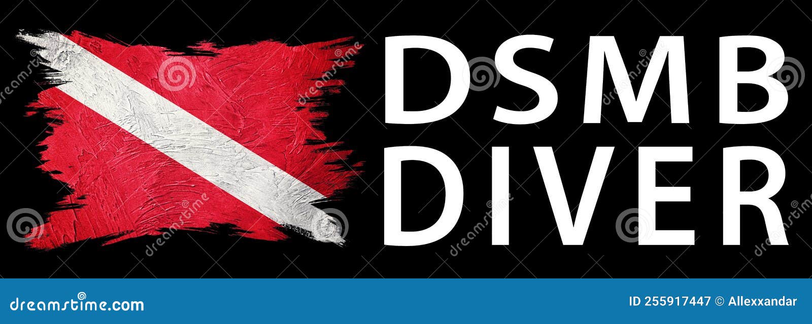 Delayed Surface Marker Buoy Diver DSMB, Diver Down Flag, Scuba Flag ...