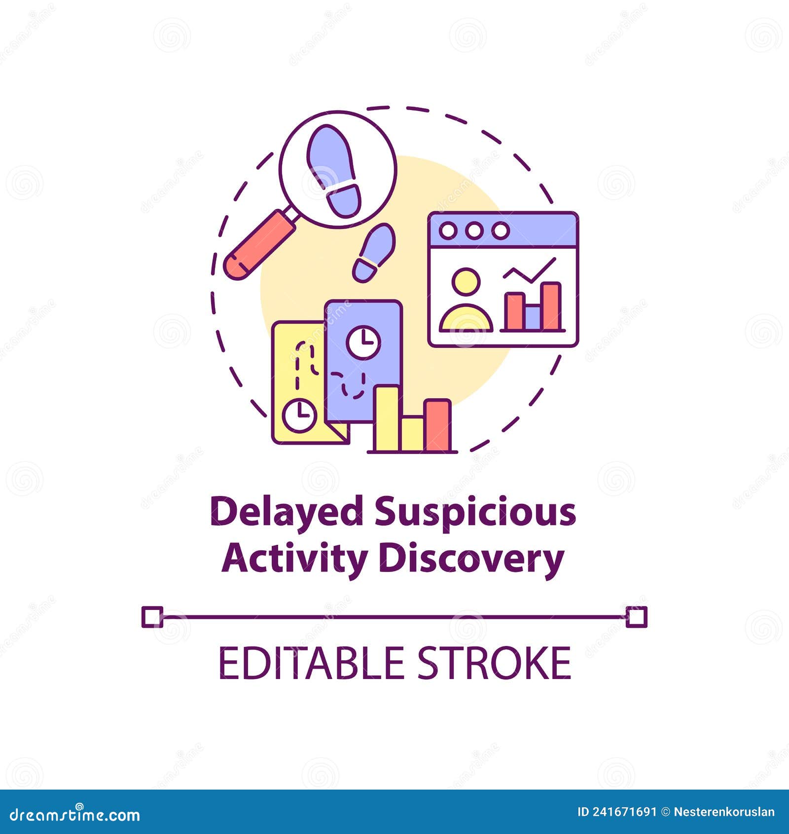 SAR, Suspicious Activity Report. Concept With Keyword, People And Icons ...