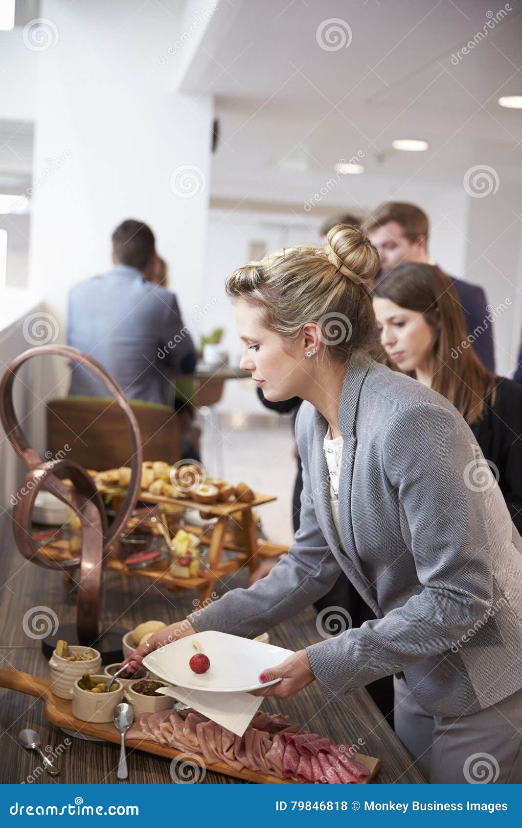 Delegates at Lunch Buffet during Conference Break Stock Photo - Image ... Delegates at Lunch Buffet during Conference Break Stock Photo - Image ...