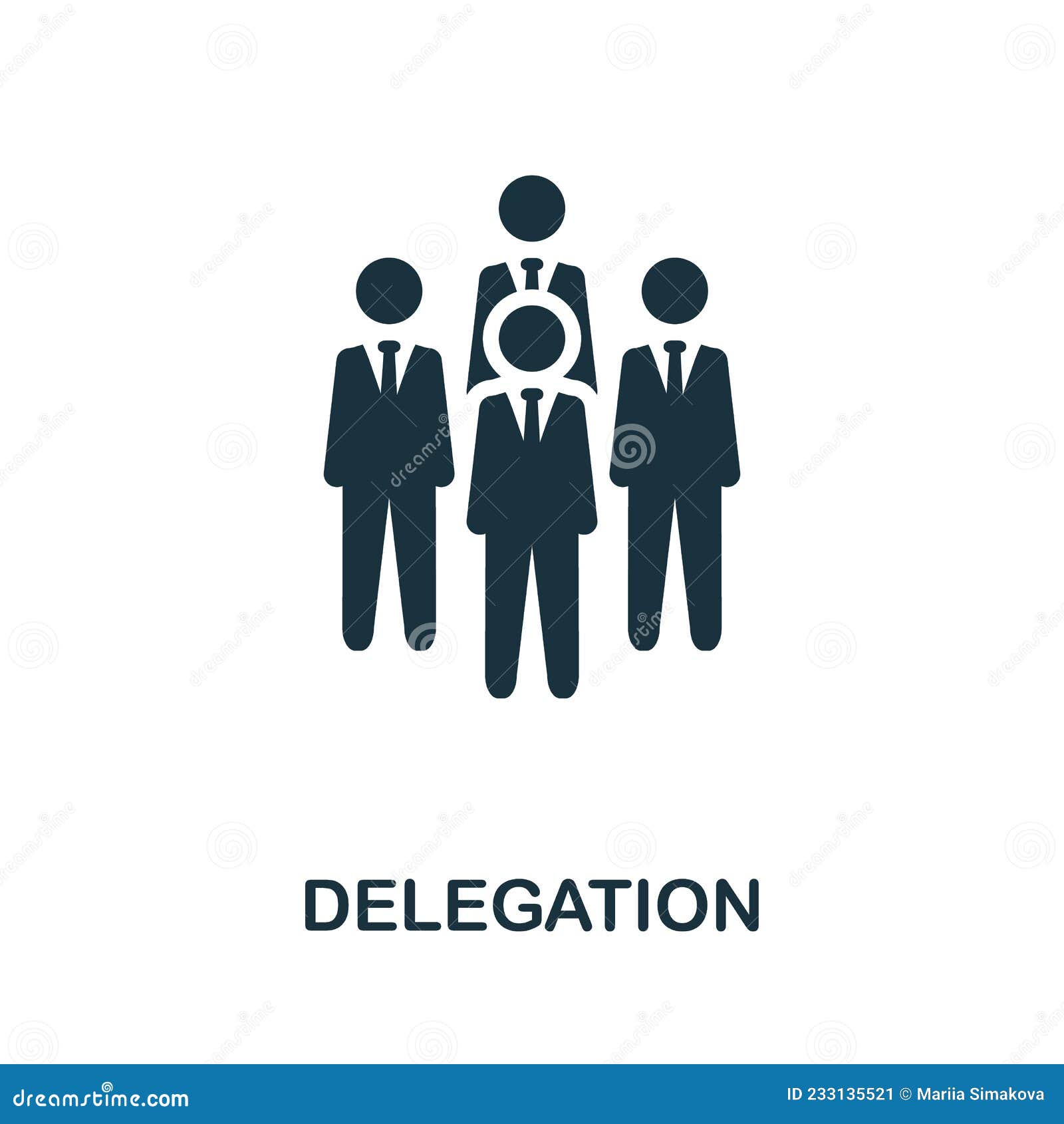 Delegation Icon Stock Photography | CartoonDealer.com #35692736