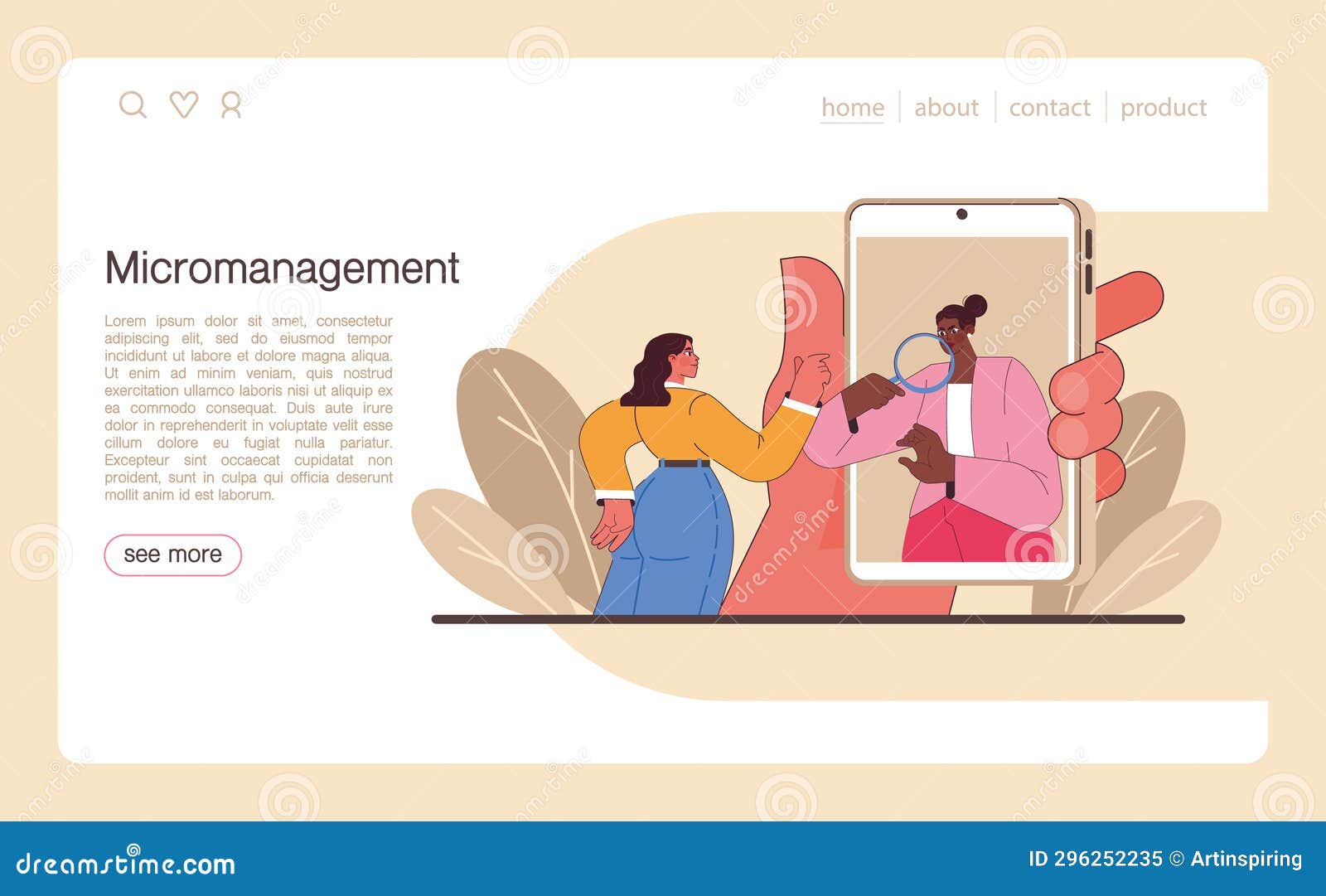 Delegation Web Banner or Landing Page. Task Assignment and Control ...