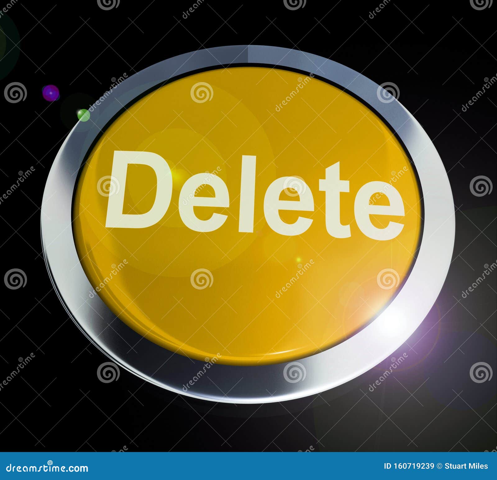Delete Button Icon Concept Means Erase or Remove Data - 3d Illustration ... Delete Button Icon Concept Means Erase or Remove Data - 3d Illustration ...