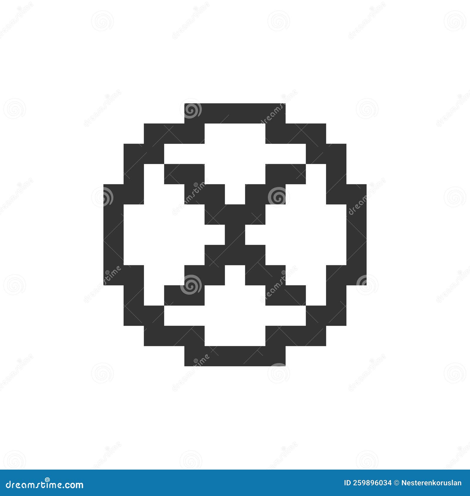 Add Button Pixelated Ui Icon Cartoon Vector | CartoonDealer.com #259896011