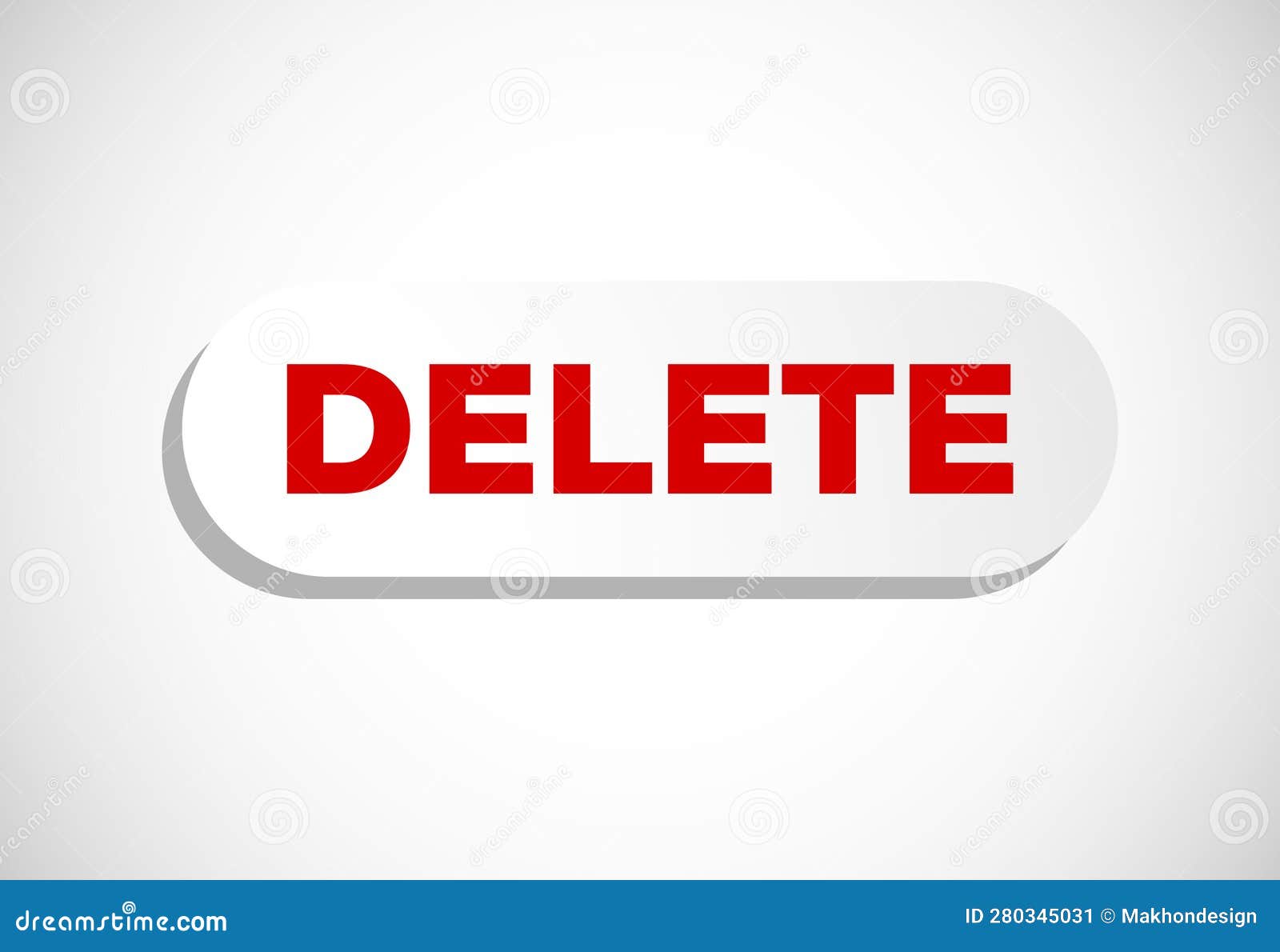 Delete Button Trash Can, Bin Symbol. Delete Web Icon Vector ...