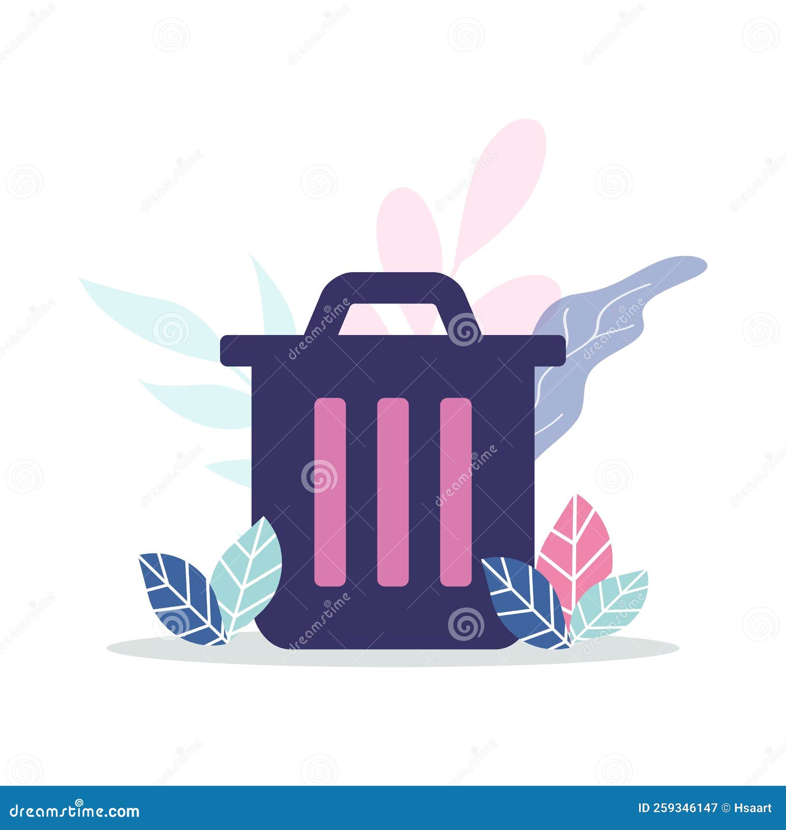 Delete Concept. Tiny People Deleting Data And Move Unnecessary Files To ...