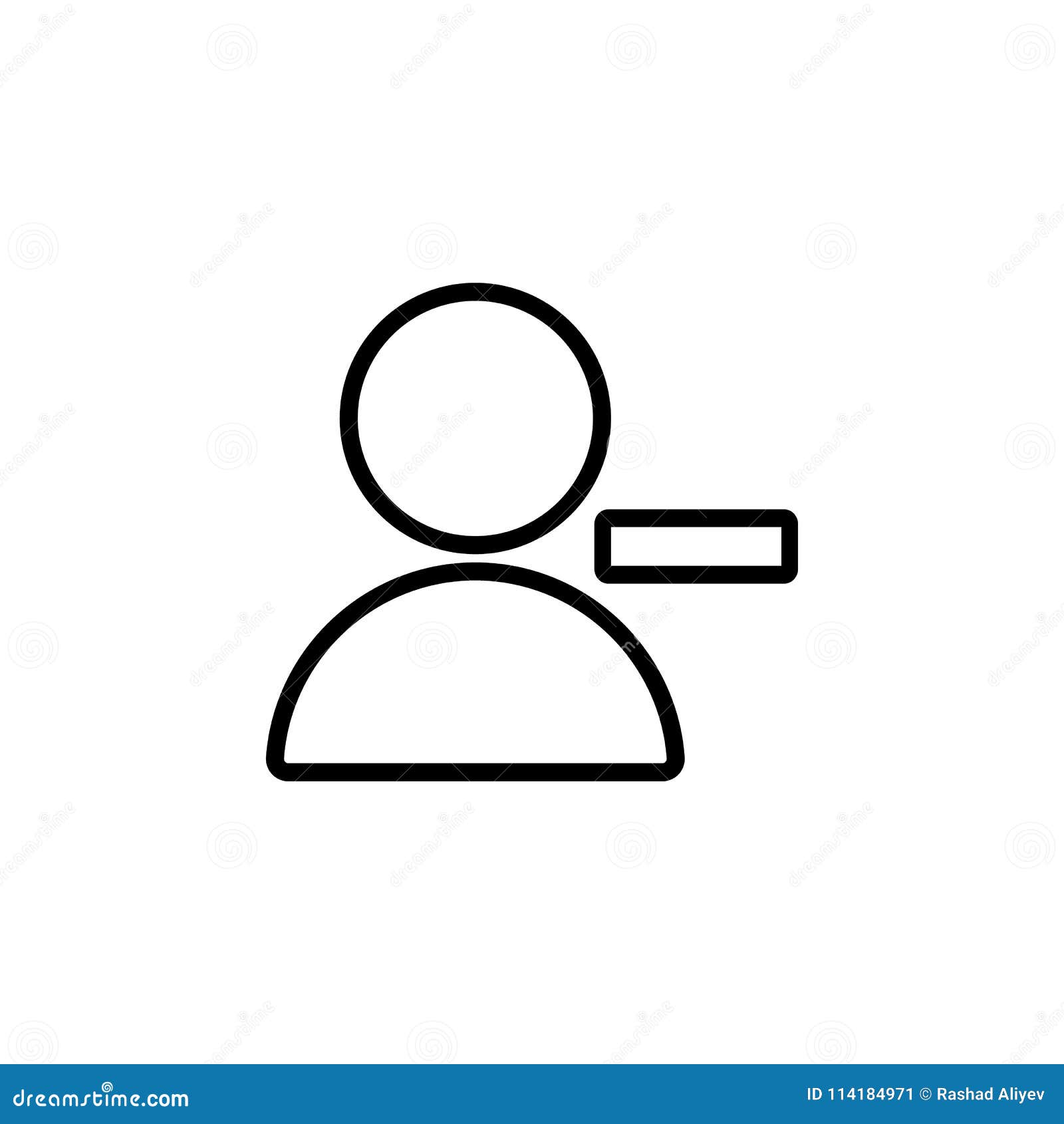 Delete Contact Sign Icon. Element of Simple Icon for Websites, Web ...