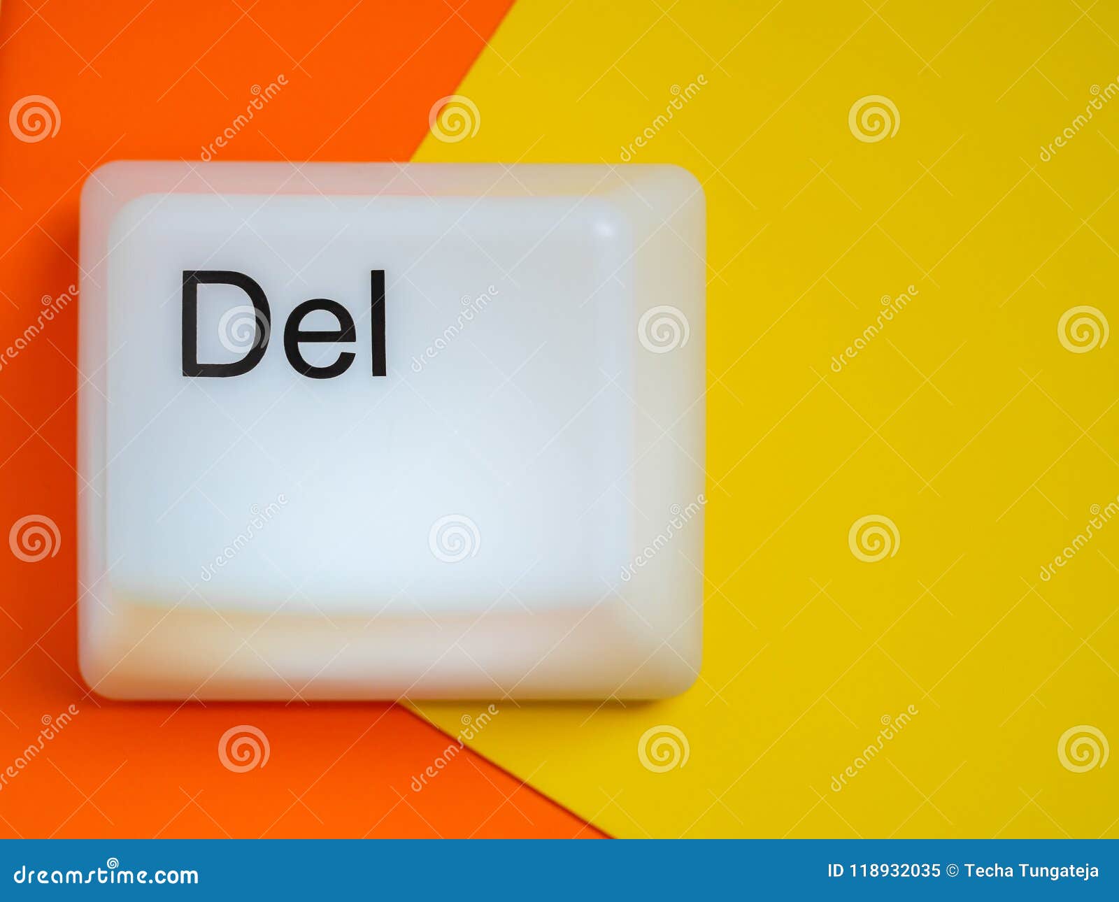 Delete stock image. Image of enter, business, flat, memory - 118932035