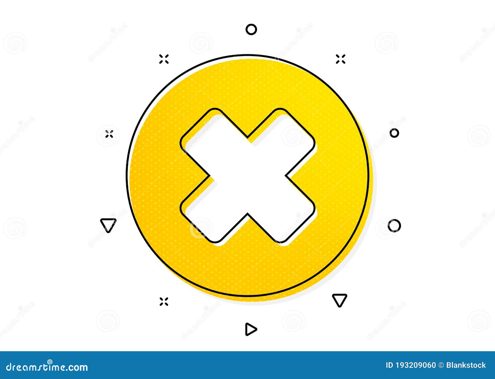 Delete Icon. Remove Sign. Vector Stock Vector - Illustration of refuse ...