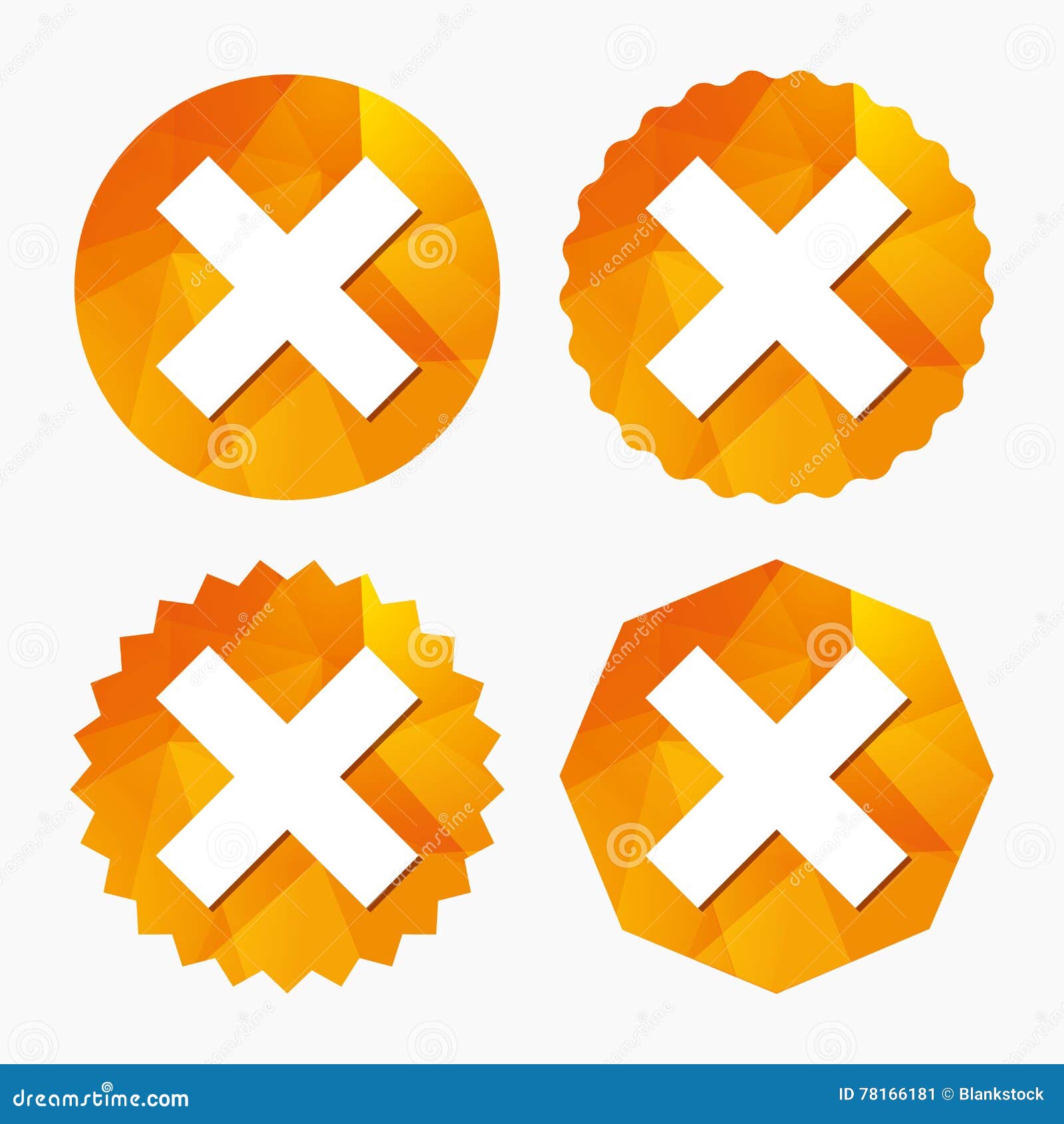 Delete Sign Icon. Remove Button Stock Vector - Illustration of concept ...