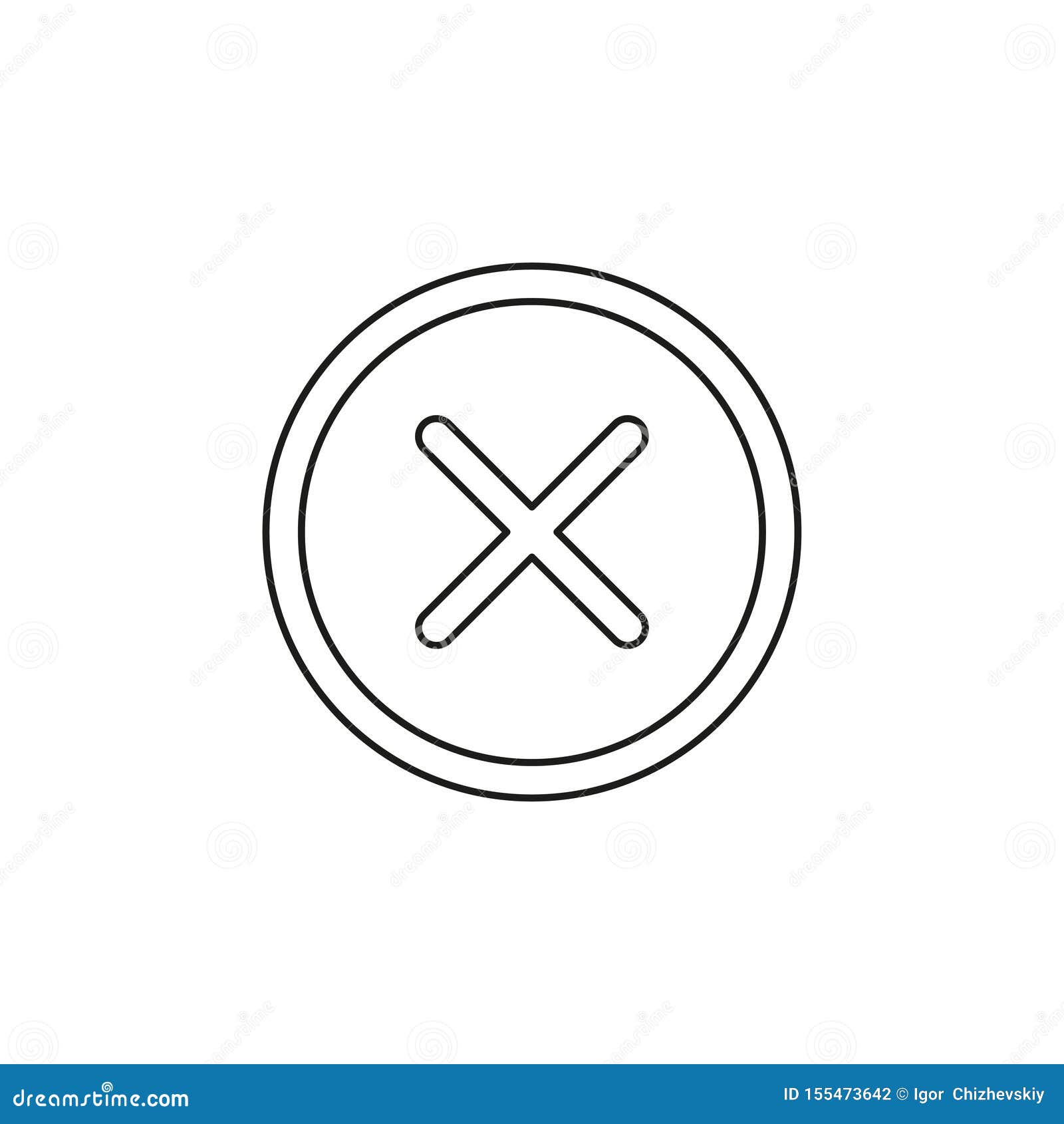 Delete Sign, Icon. Remove Button Stock Vector - Illustration of hexagon ...