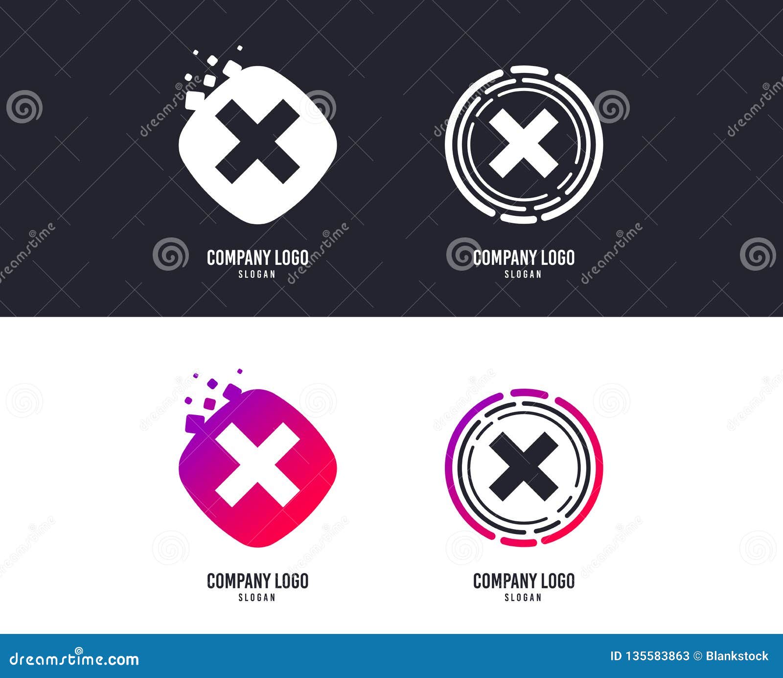 Delete Sign Icon. Remove Button. Vector Stock Vector - Illustration of ...