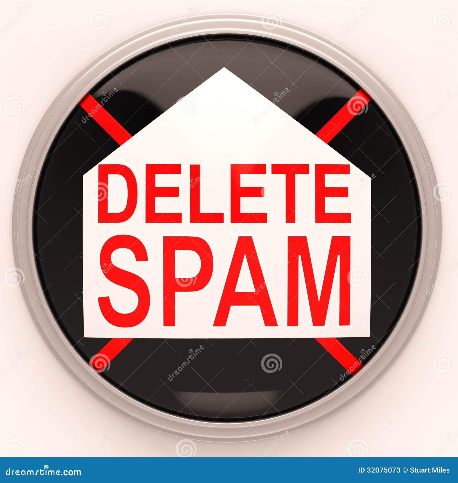 Delete Spam Shows Removing Unwanted Junk Email Stock Illustration ... Delete Spam Shows Removing Unwanted Junk Email Stock Illustration ...