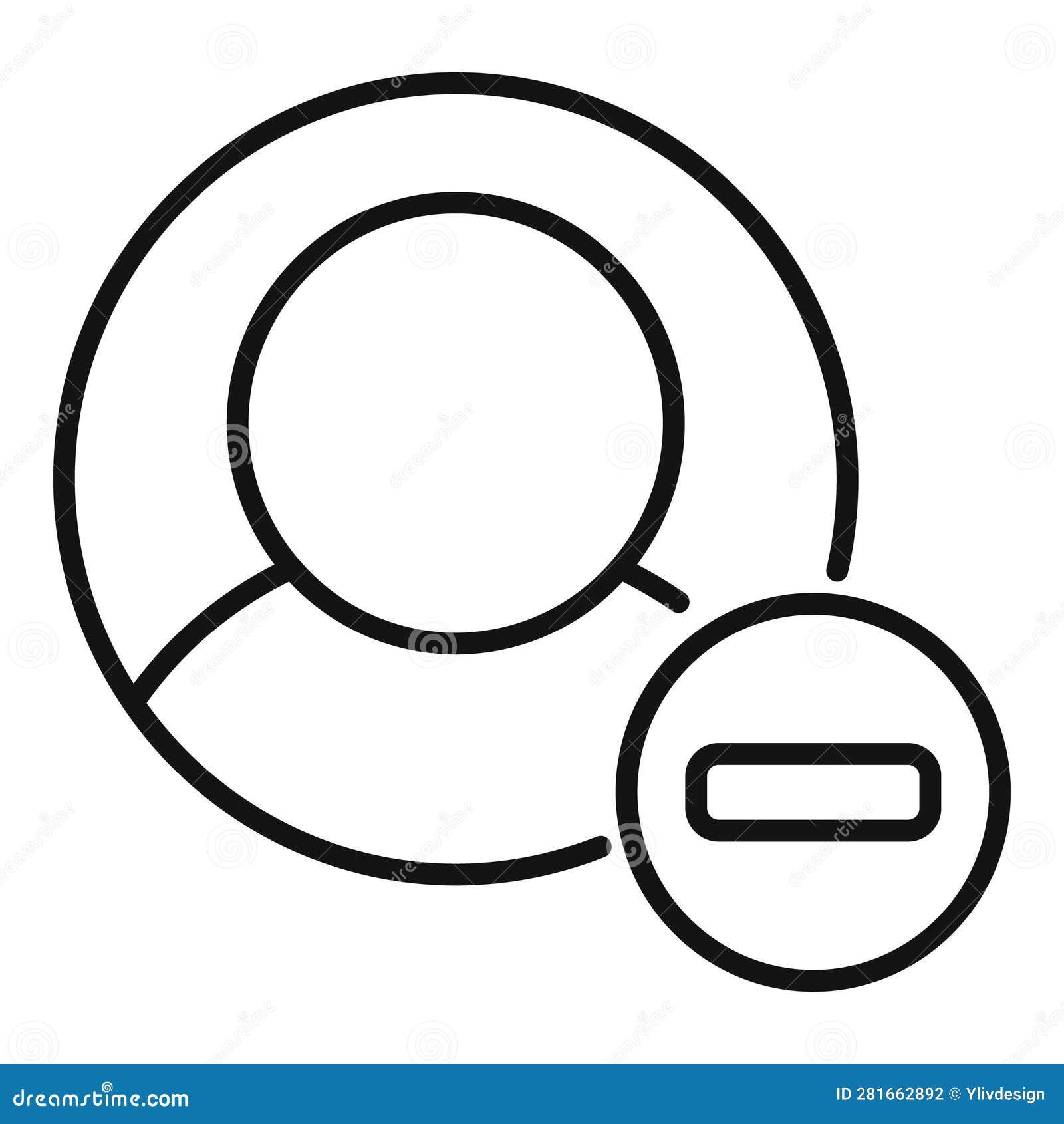 Delete User Icon Outline Vector. Sign Profile Stock Illustration ... Delete User Icon Outline Vector. Sign Profile Stock Illustration ...