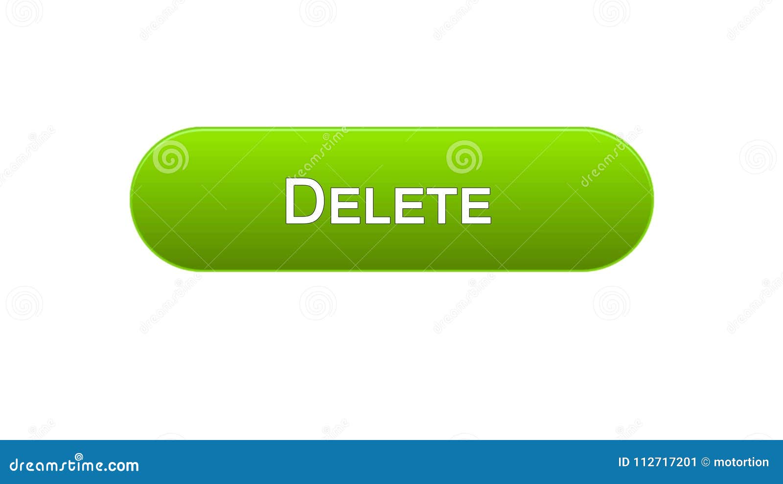 Delete Web Interface Button Green Color, Recycling App, Erase ...