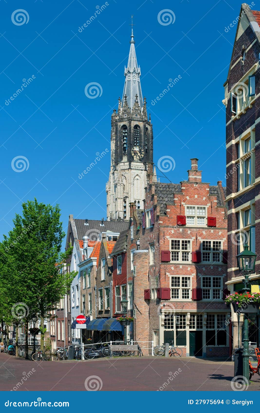 Delft stock photo. Image of delft, famous, europe, buildings - 27975694