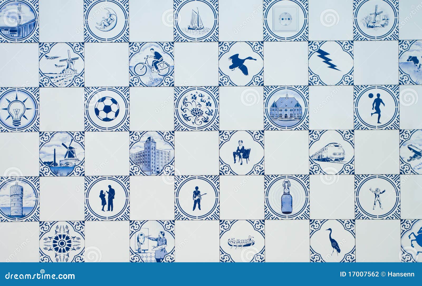 Delft blue stock photo. Image of century, home, netherlands - 17007562