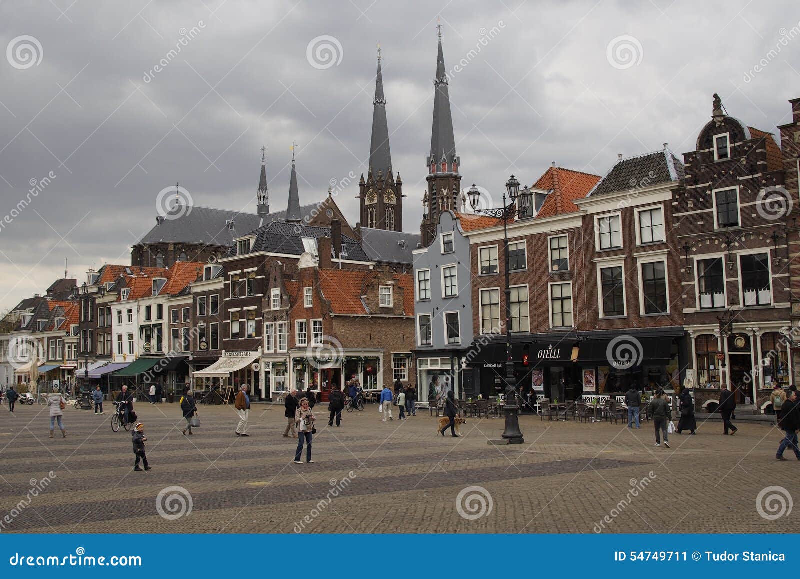 Delft City of Blue Ceramic Holland Editorial Photo - Image of holland ...
