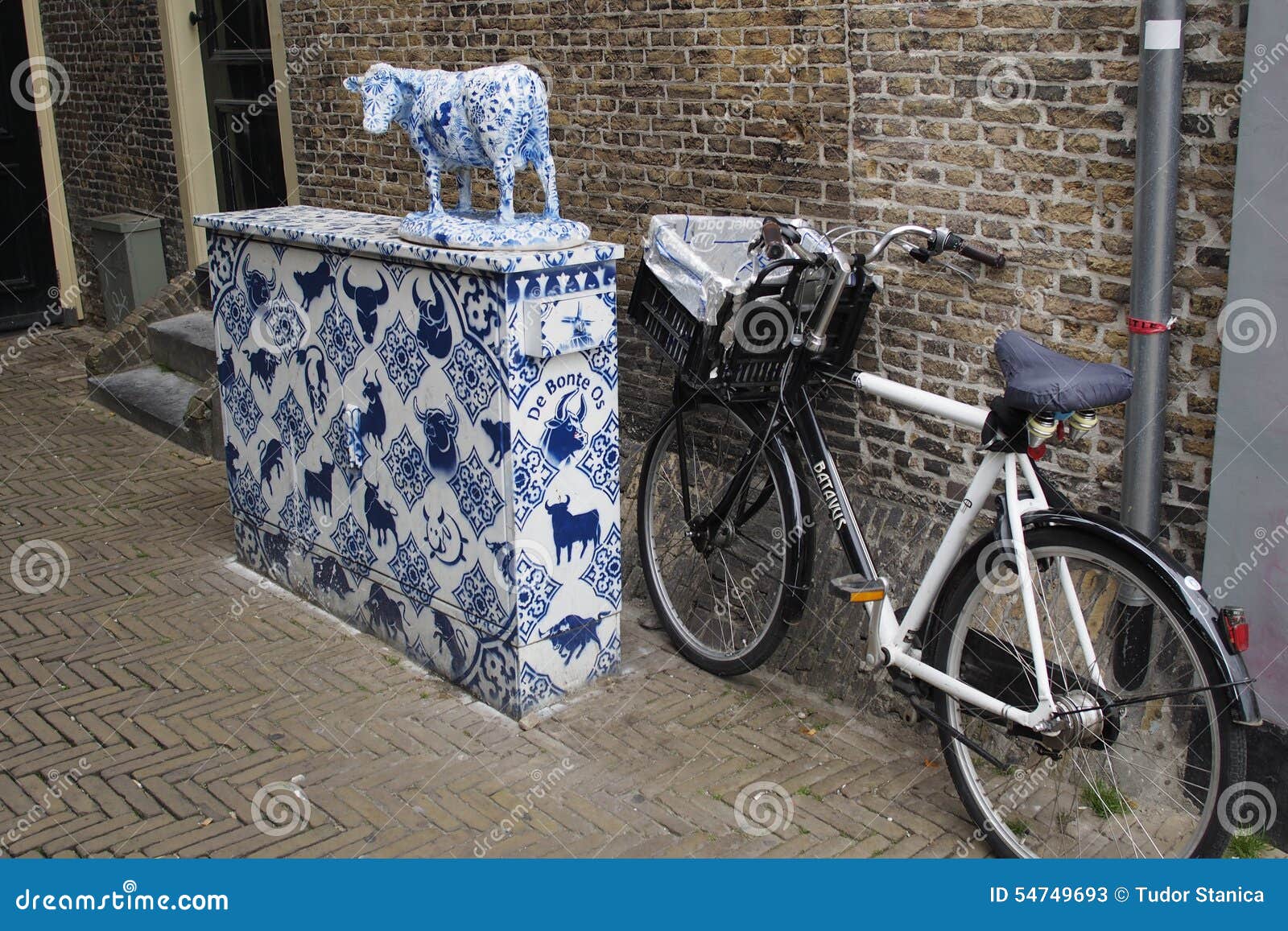 Delft City Holland Blue Ceramic Editorial Stock Photo - Image of delft ...