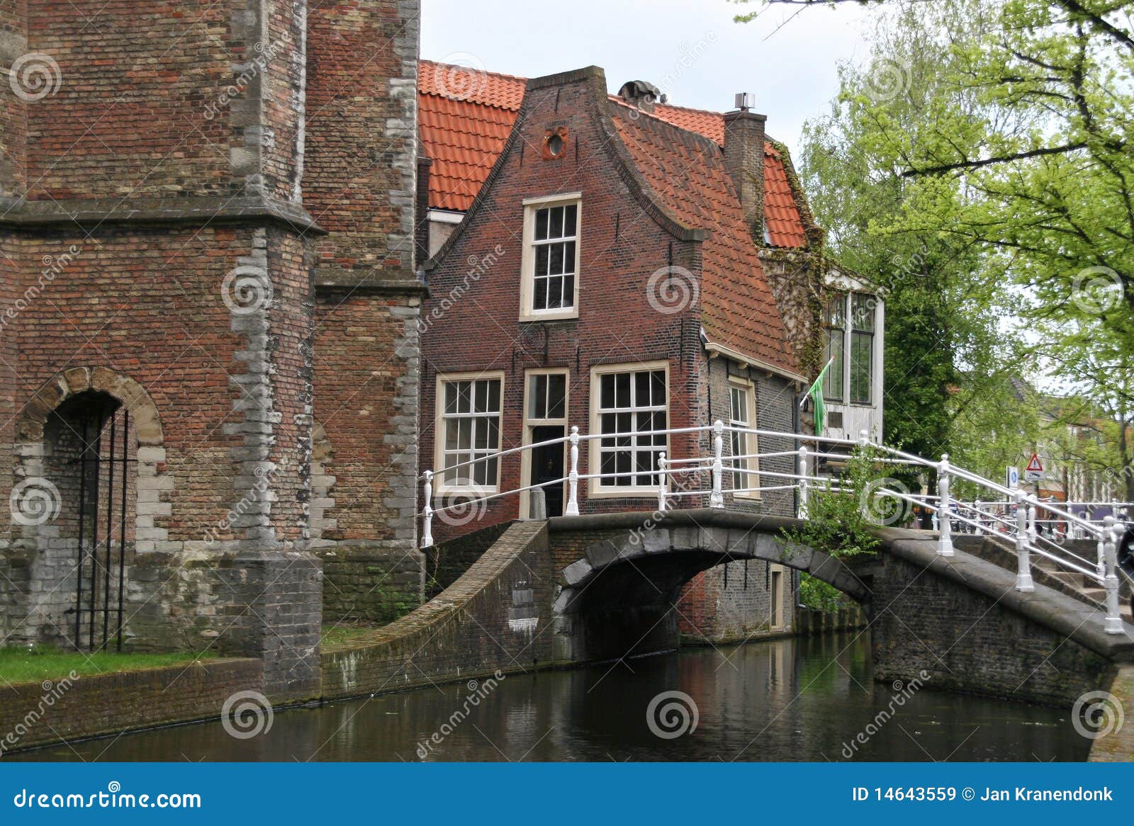 Delft House stock image. Image of bridge, medieval, stone - 14643559