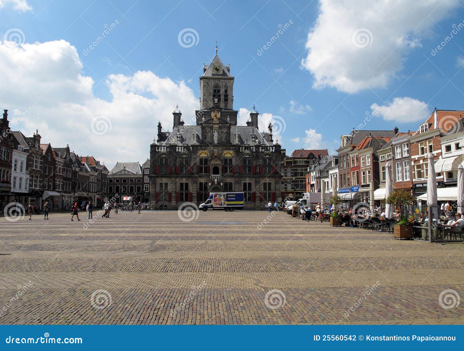 Delft. The Old Medieval City Gates. Royalty-Free Stock Photo ...