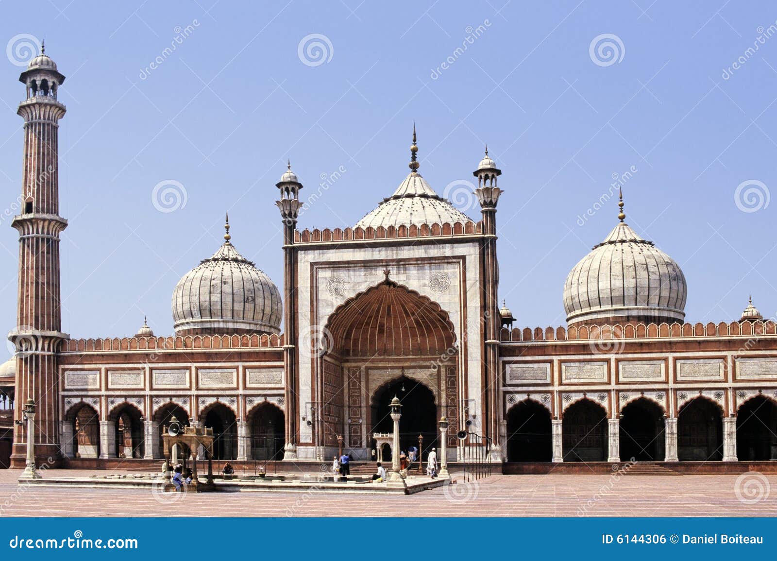 Delhi mosque editorial photo. Image of asia, masjid, religious - 6144306