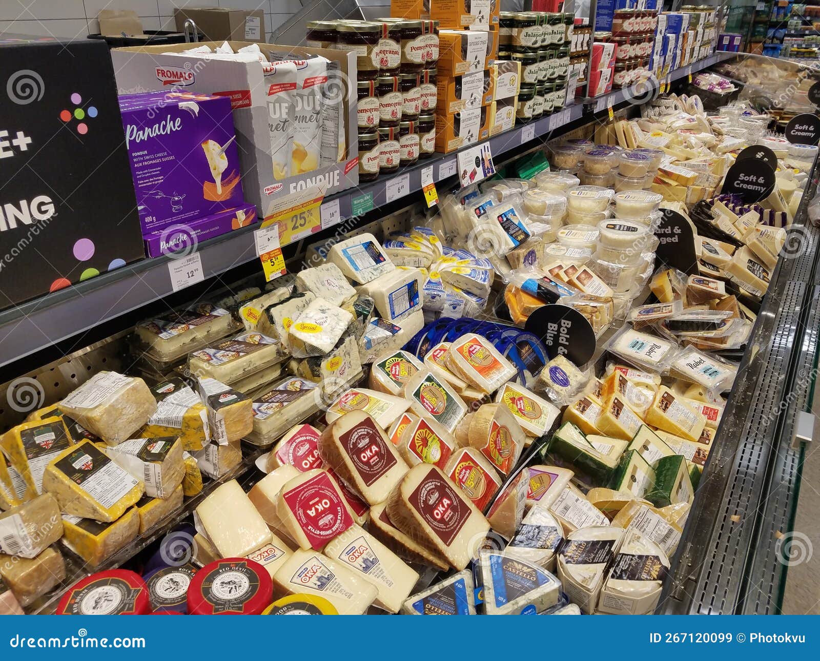 Deli Department of Retail Store in Canada Editorial Stock Image - Image ...