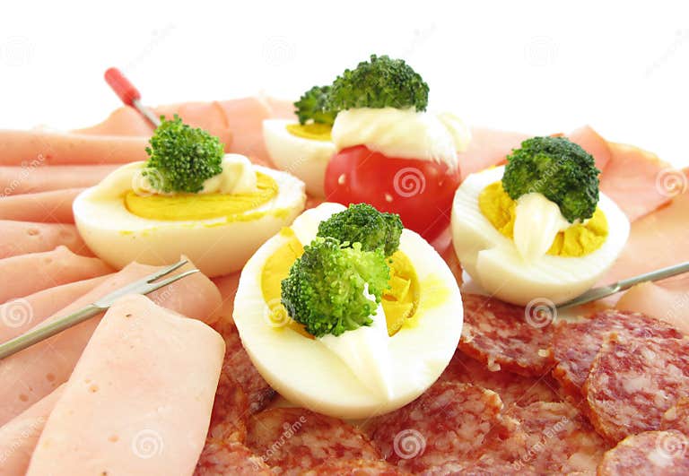 Deli Platter stock photo. Image of isolated, platter - 10724772