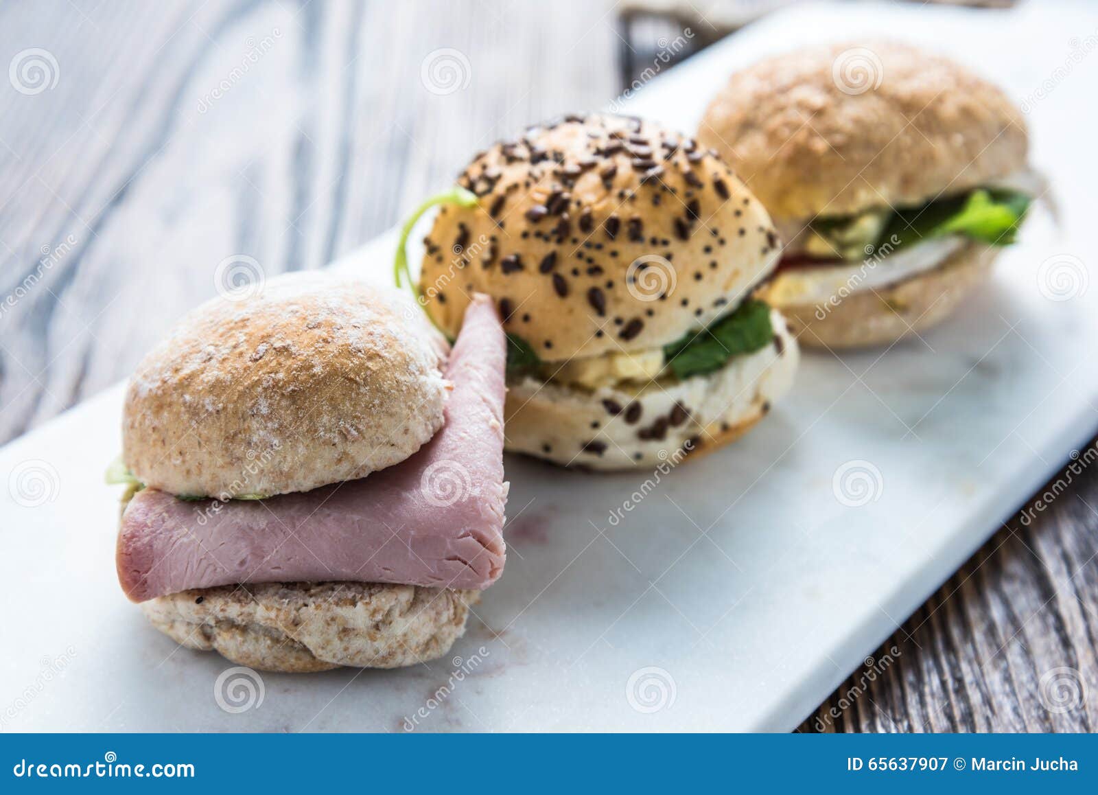 Deli sandwich selection stock image. Image of meal, closeup - 65637907