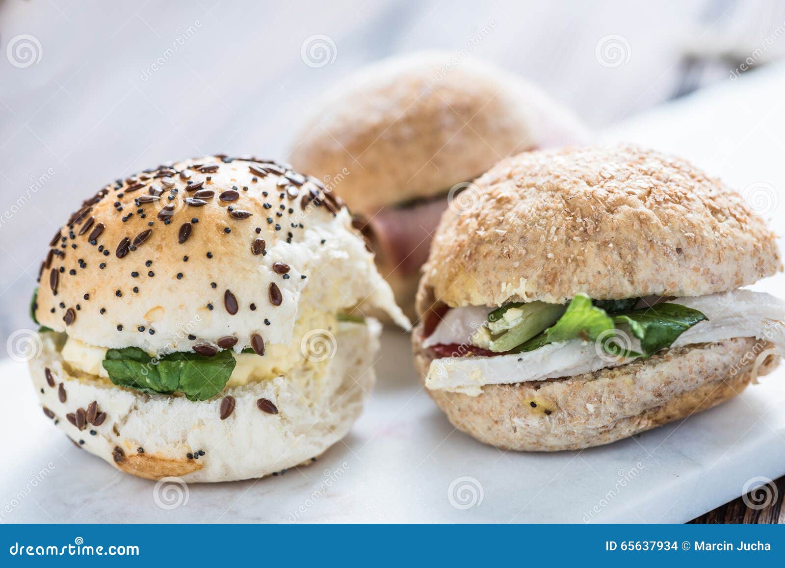 Deli sandwich selection stock photo. Image of diet, lunch - 65637934